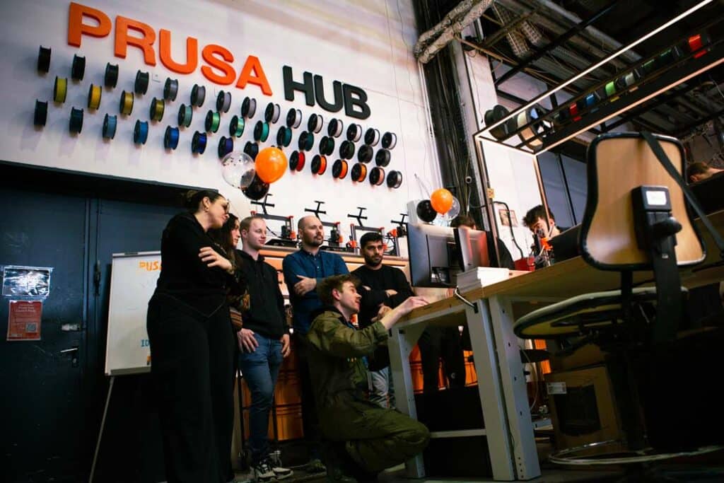 Celebrating our new Prusa 3D Printer Hub | MotionLab.Berlin